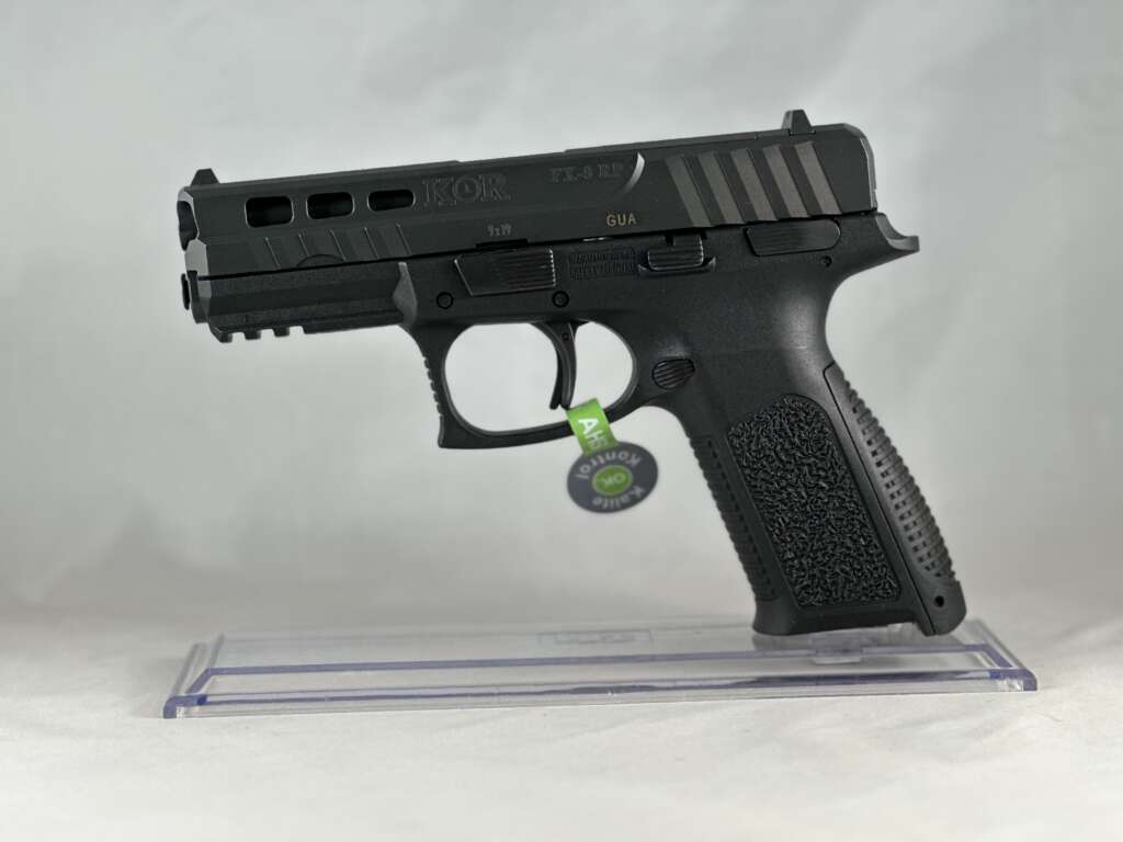 PISTOLA KOR FX-9 RP NEGRA 9MM – Armsa Guatemala