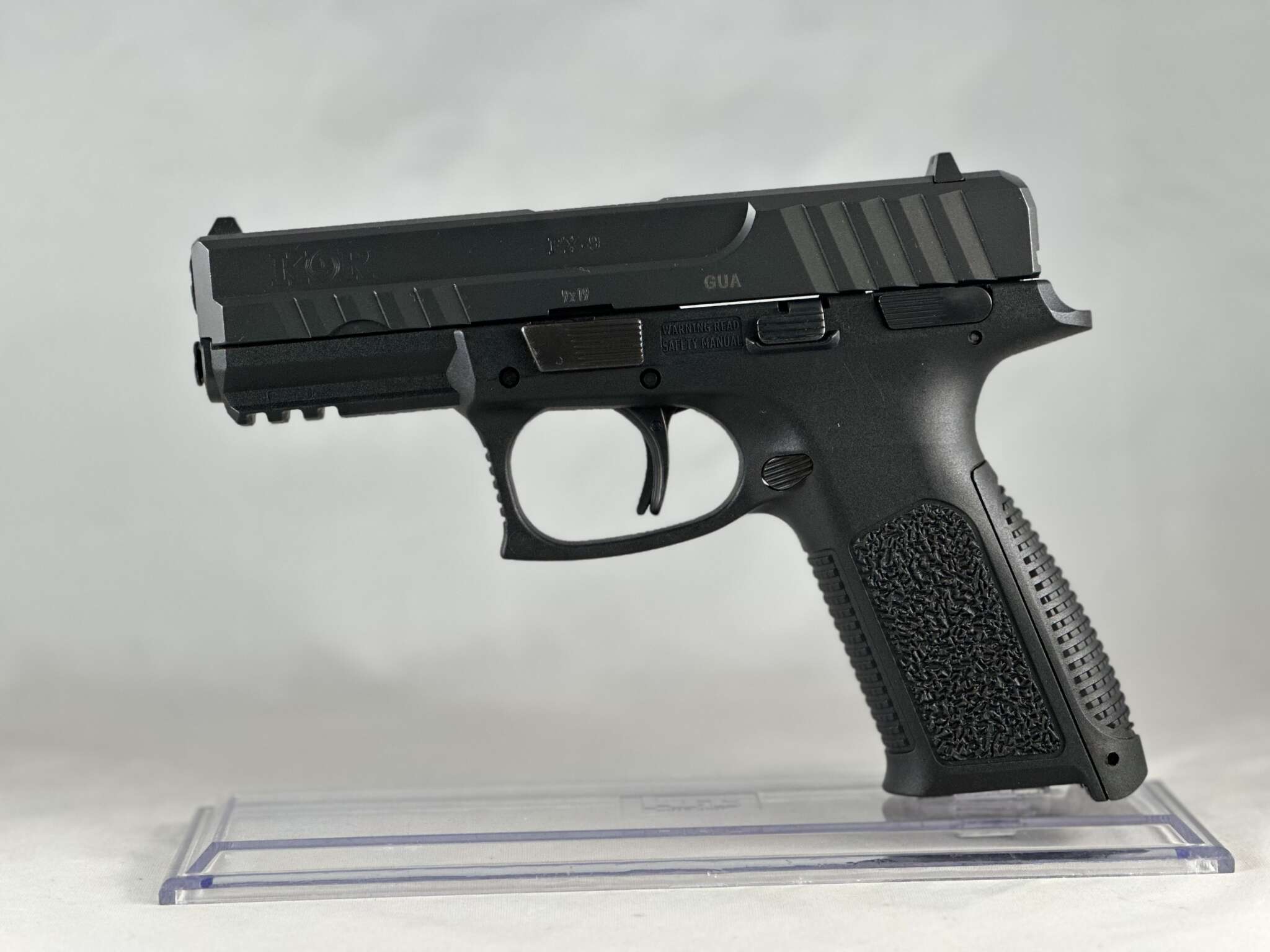 PISTOLA KOR FX-9 9MM NEGRA – Armsa Guatemala
