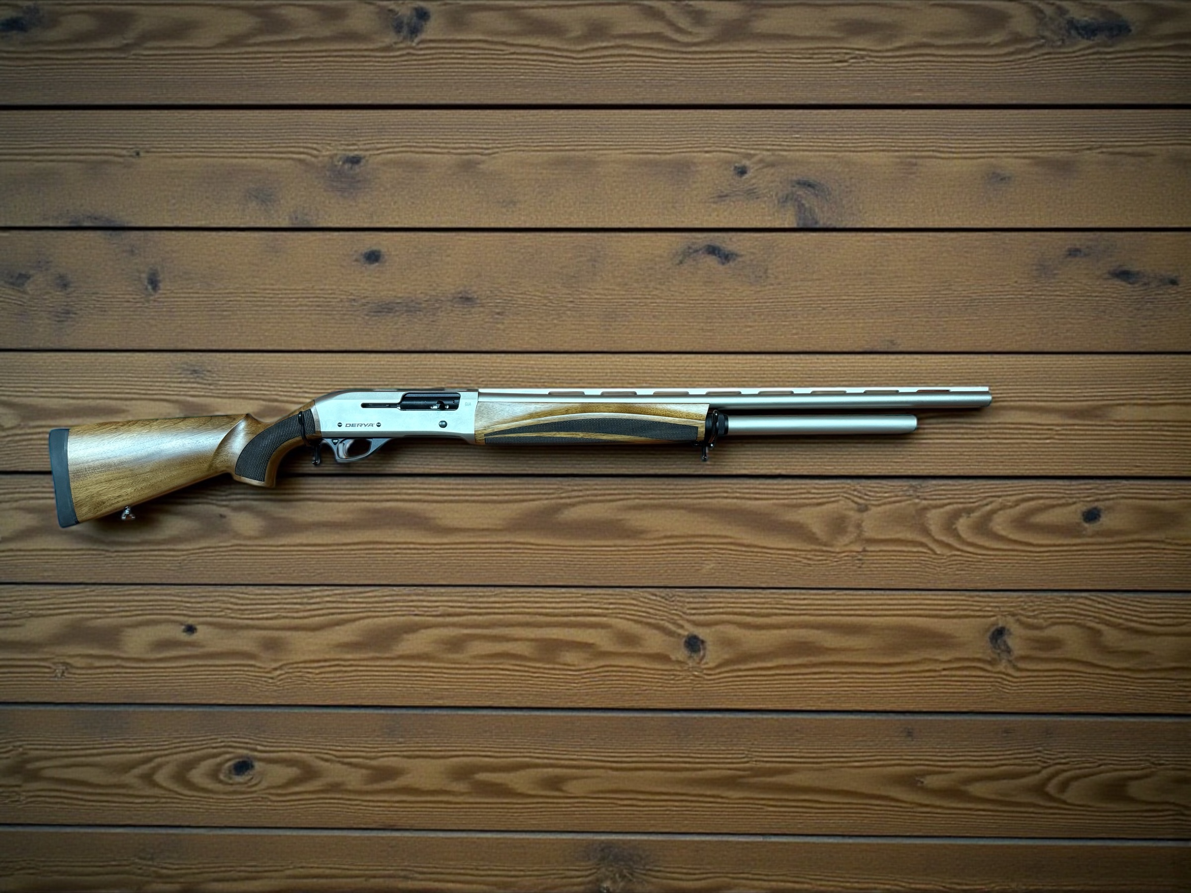 ESCOPETA SEMI-AUTOMATICA DERYA LION COLOR NICKEL – Armsa Guatemala