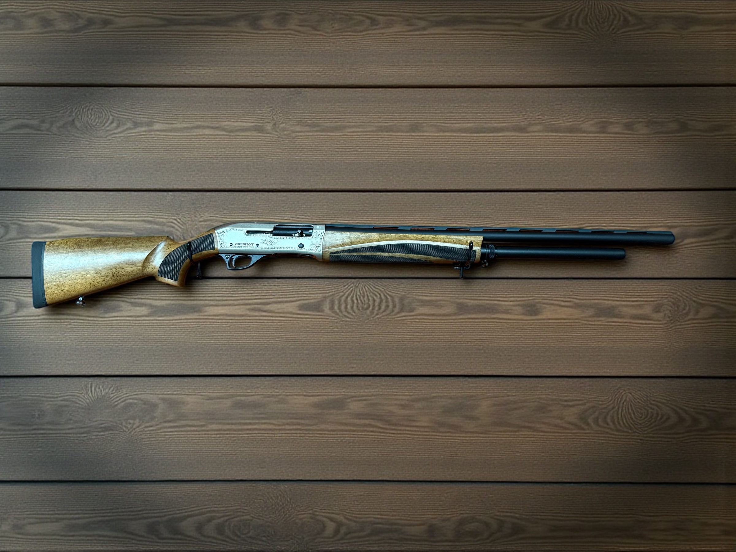 ESCOPETA SEMI-AUTOMATICA DERYA LION COLOR NEGRO NICKEL – Armsa Guatemala